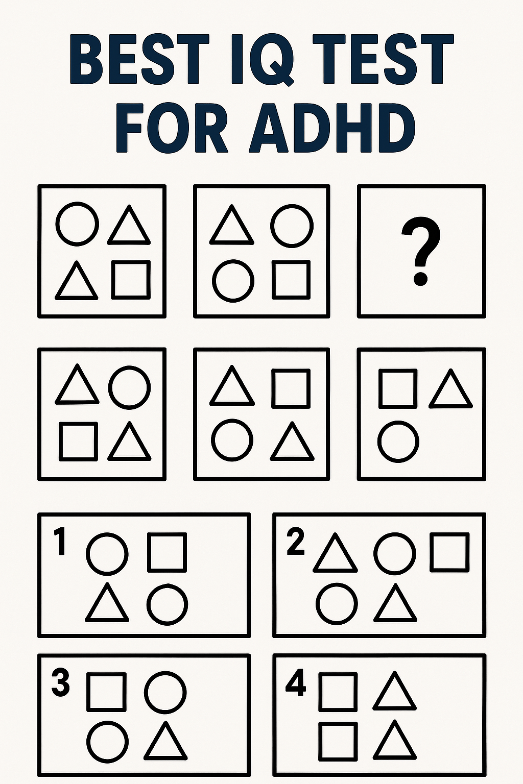 Best IQ Test for ADHD: Top Assessments and What You Need to Know